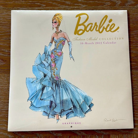 Barbie | Other | Barbie Fashion Model Collection 6month Calendar ...